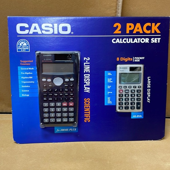 Casio | Office | Cassio 2 Pack Calculator Set | Poshmark